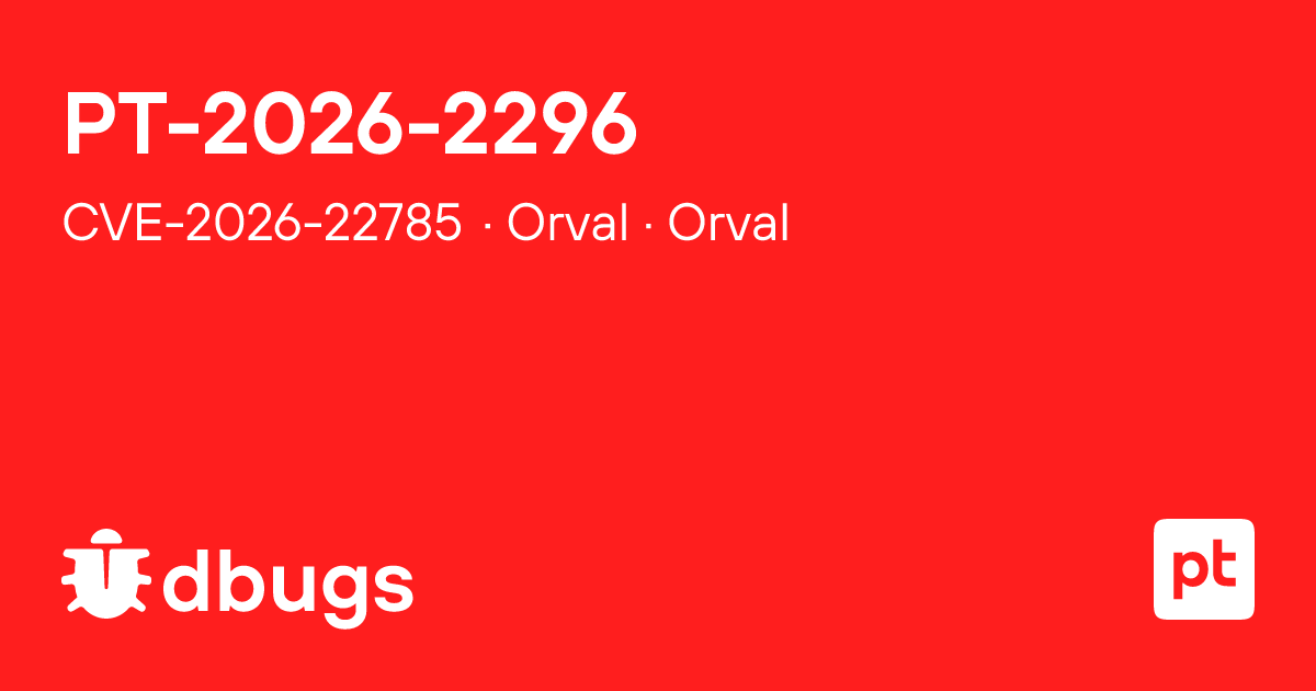 CVE-2026-22785 — Orval | dbugs